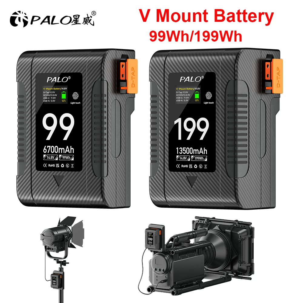 PALO-V-Mount-Battery-V-Lock-99Wh-199Wh-for-Sony-HDCAM-XDCAM-Digital ...