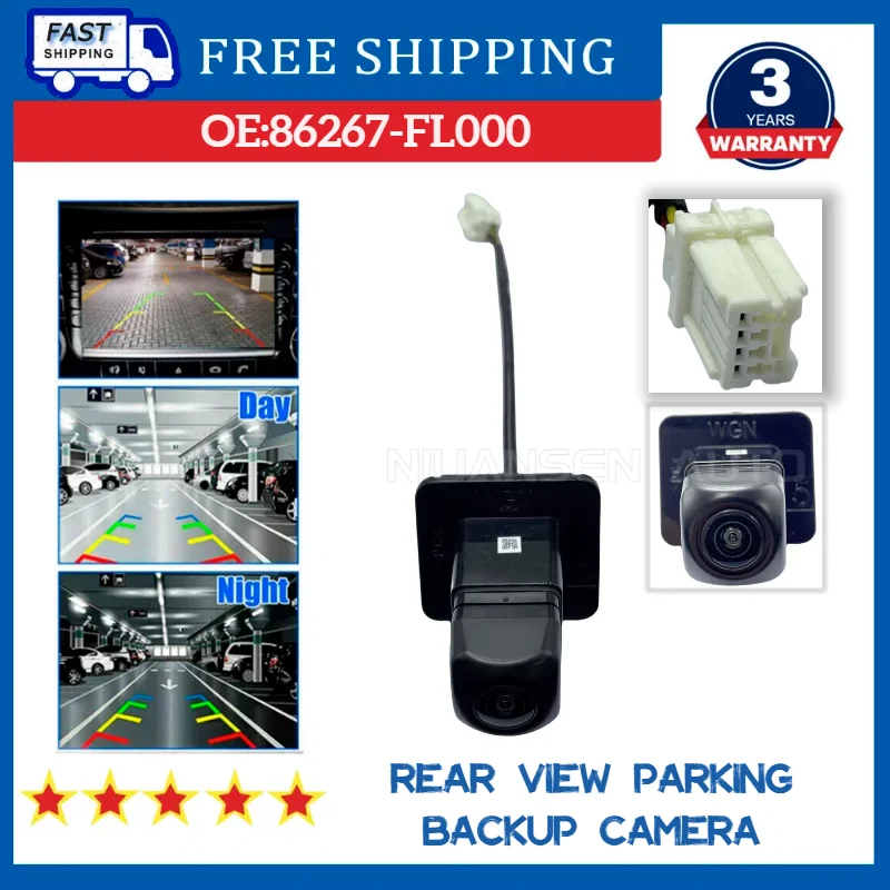 86267-FL000-New-Car-Rear-View-Backup-Camera-Reversing-Parking-Camera ...