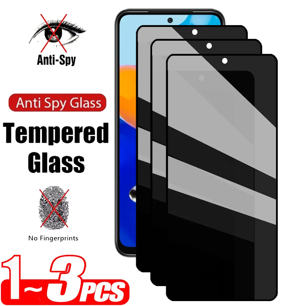 1-3-PCS-Anti-Spy-Tempered-Glass-For-Xiaomi-Redmi-Note-11-10-Pro-Privacy ...