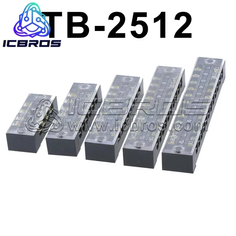 TB-2512-wiring-terminal-wiring-block-board-current-25A-TB-1504-TB-1506 ...