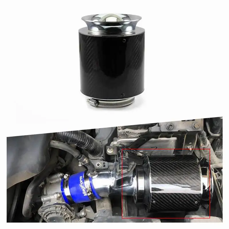 Universal-76mm-3inch-High-Flow-Air-Filter-Sports-Air-Filter-For-Car ...