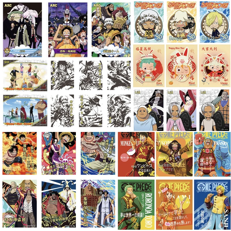 One-Piece-Artisan-Card-Luffy-Nami-Nico-C-Roronoa-Zoro-Tony-Tony-Chopper ...