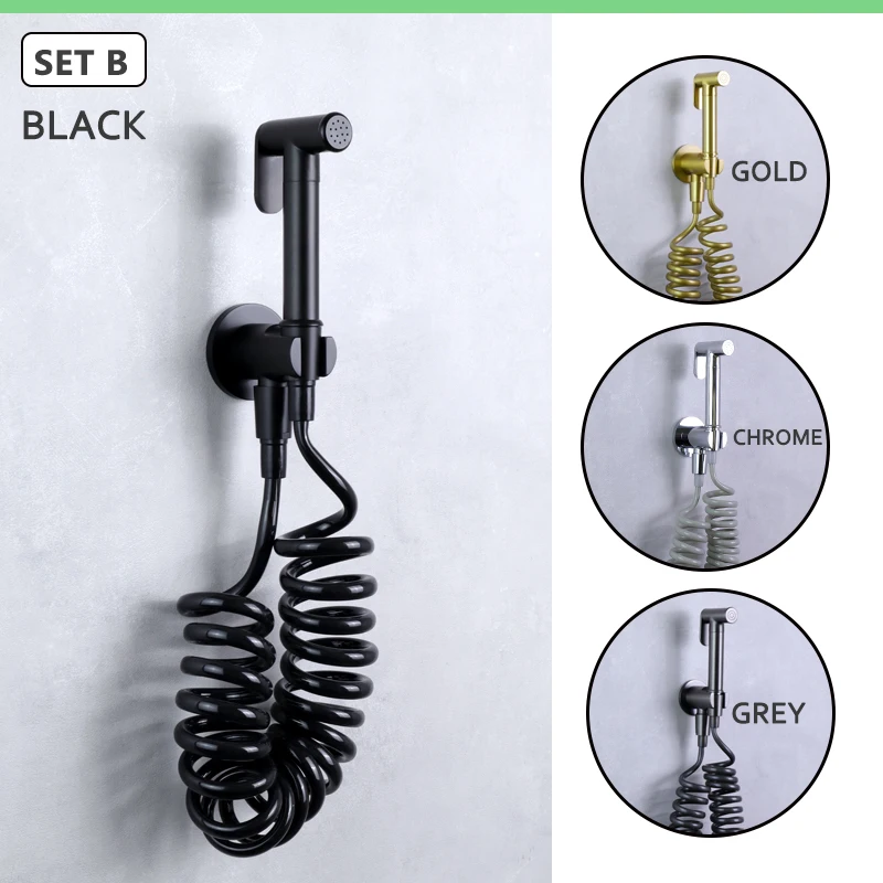 Bidet,Pulvérisateur de Bidet rond en laiton massif, robinet à froid ...