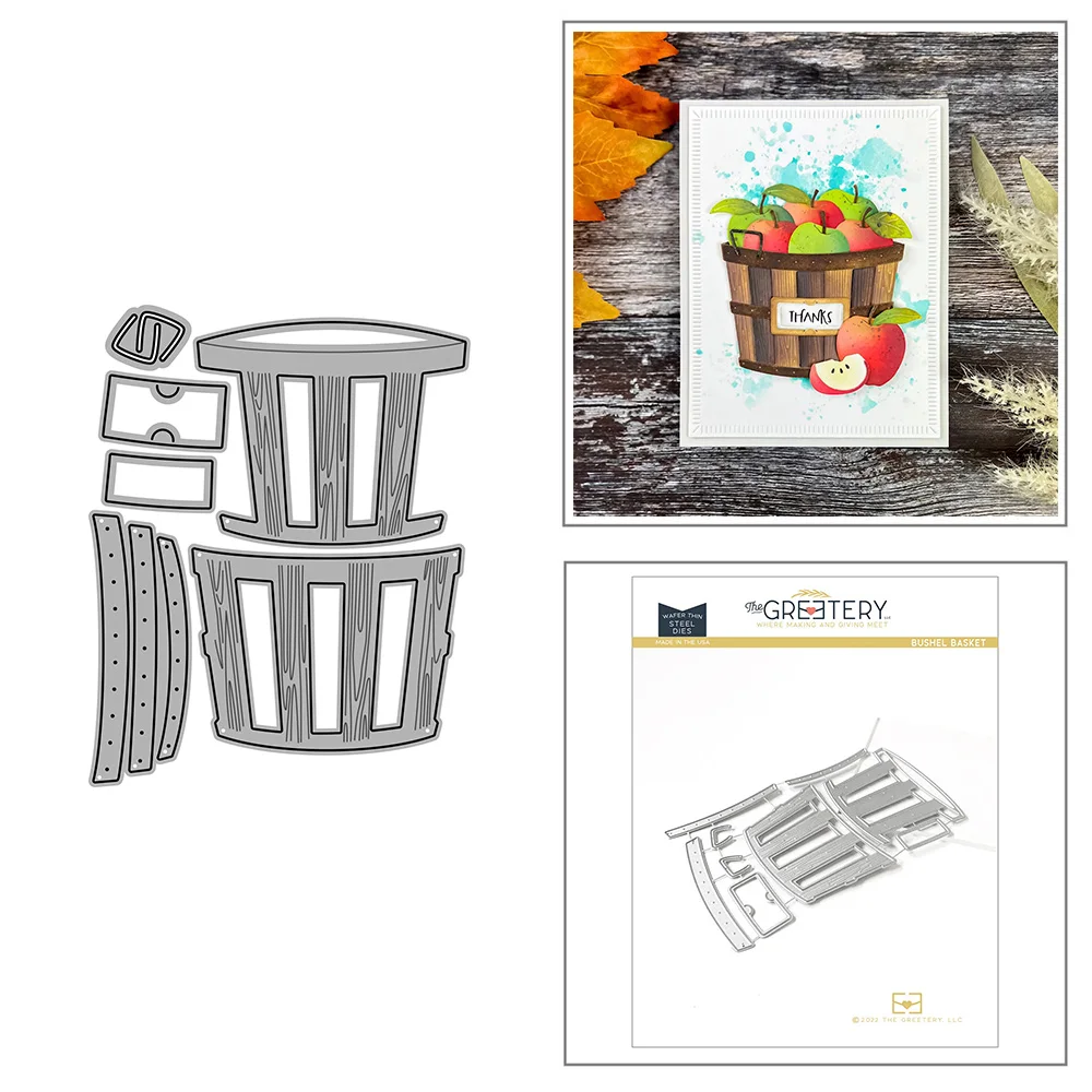 Wooden-Barrel-Frame-Metal-Cutting-Dies-for-DIY-Scrapbook-Album-Paper ...