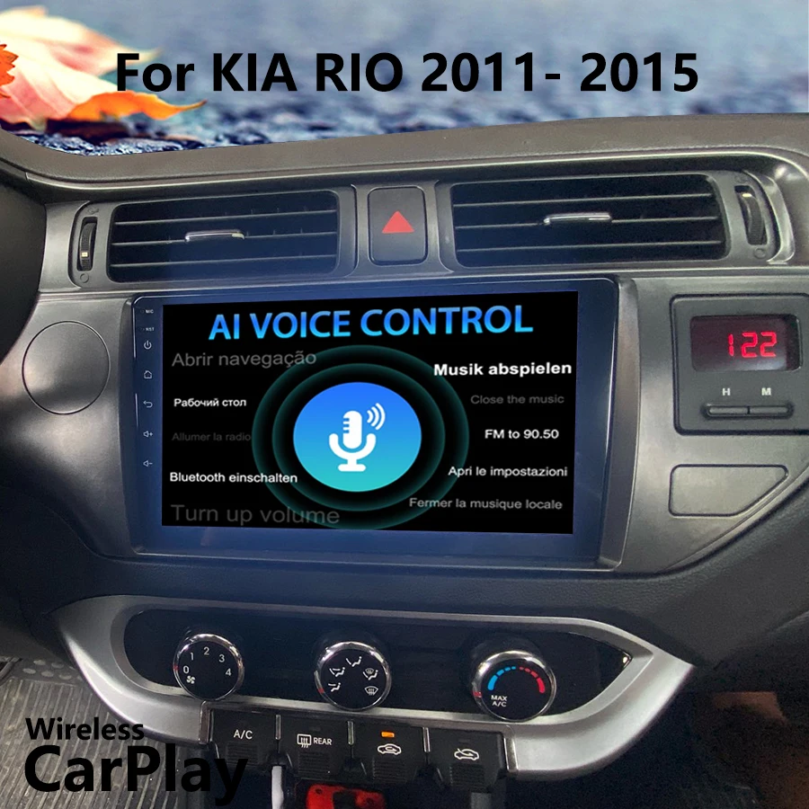 Android-13-AI-Voice-Car-Radio-8-128GB-GPS-For-KIA-RIO-2011-2015 ...