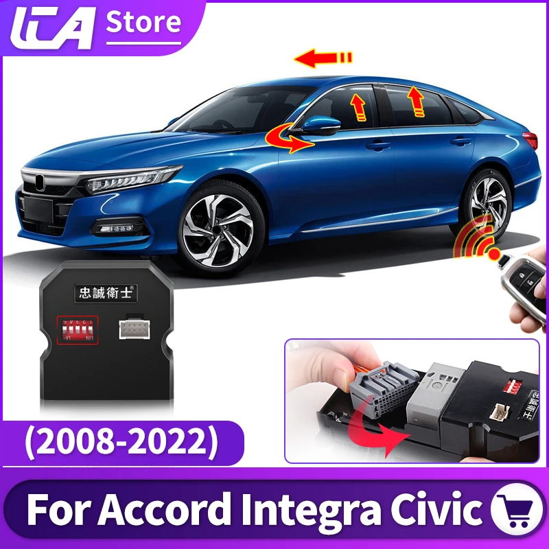For 2008-2022 Honda Accord/Civic/Type Lock Car Automatic Window Closing ...