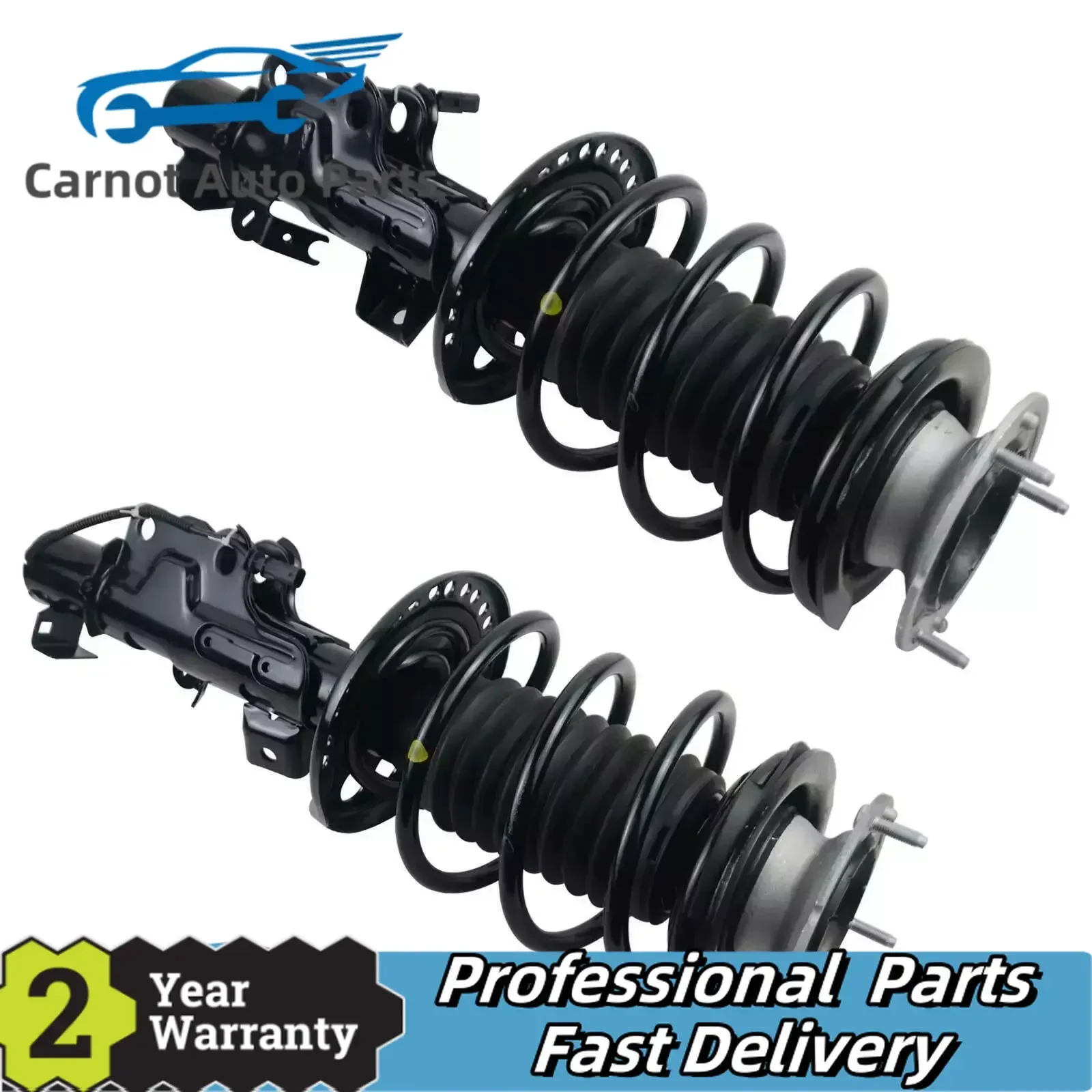 2pcs Left+Right Front Shock Absorber Assys for Cadillac CTS RWD w ...