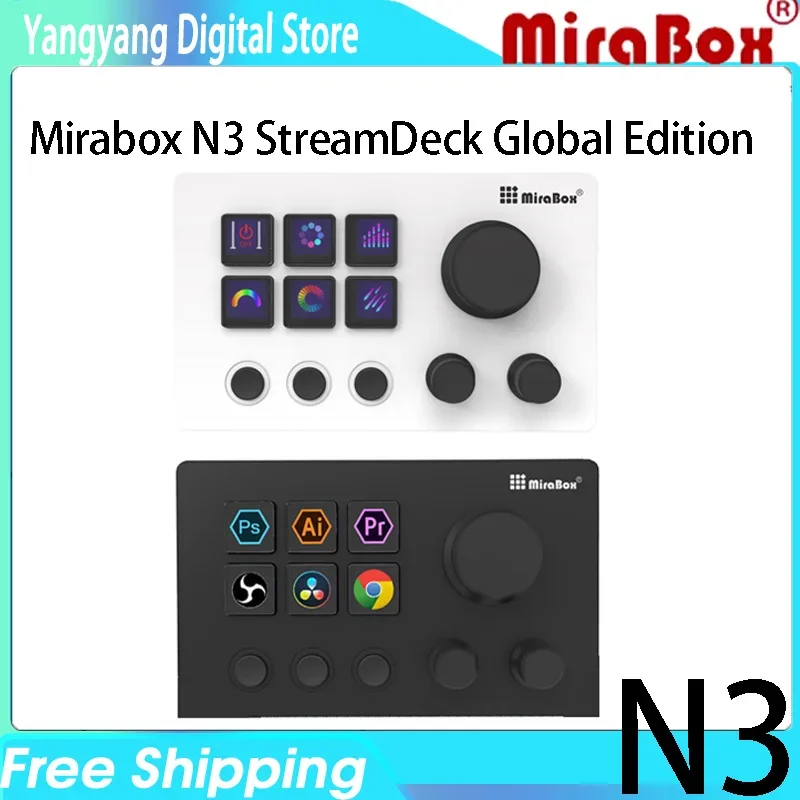Mirabox-N3-StreamDeck-Global-Version-Stream-Deck-Screen-Knob-Desktop ...