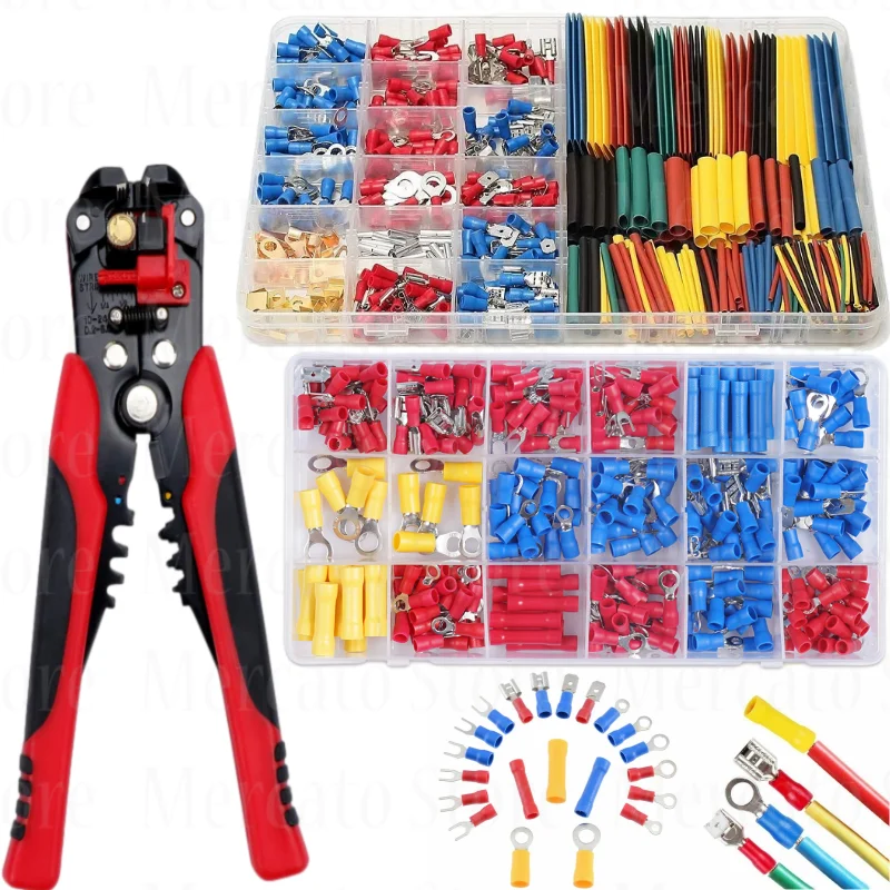 280-300-480-678PCS-Insulated-Spade-Butt-Ring-Fork-Ring-Lugs-Rolled ...