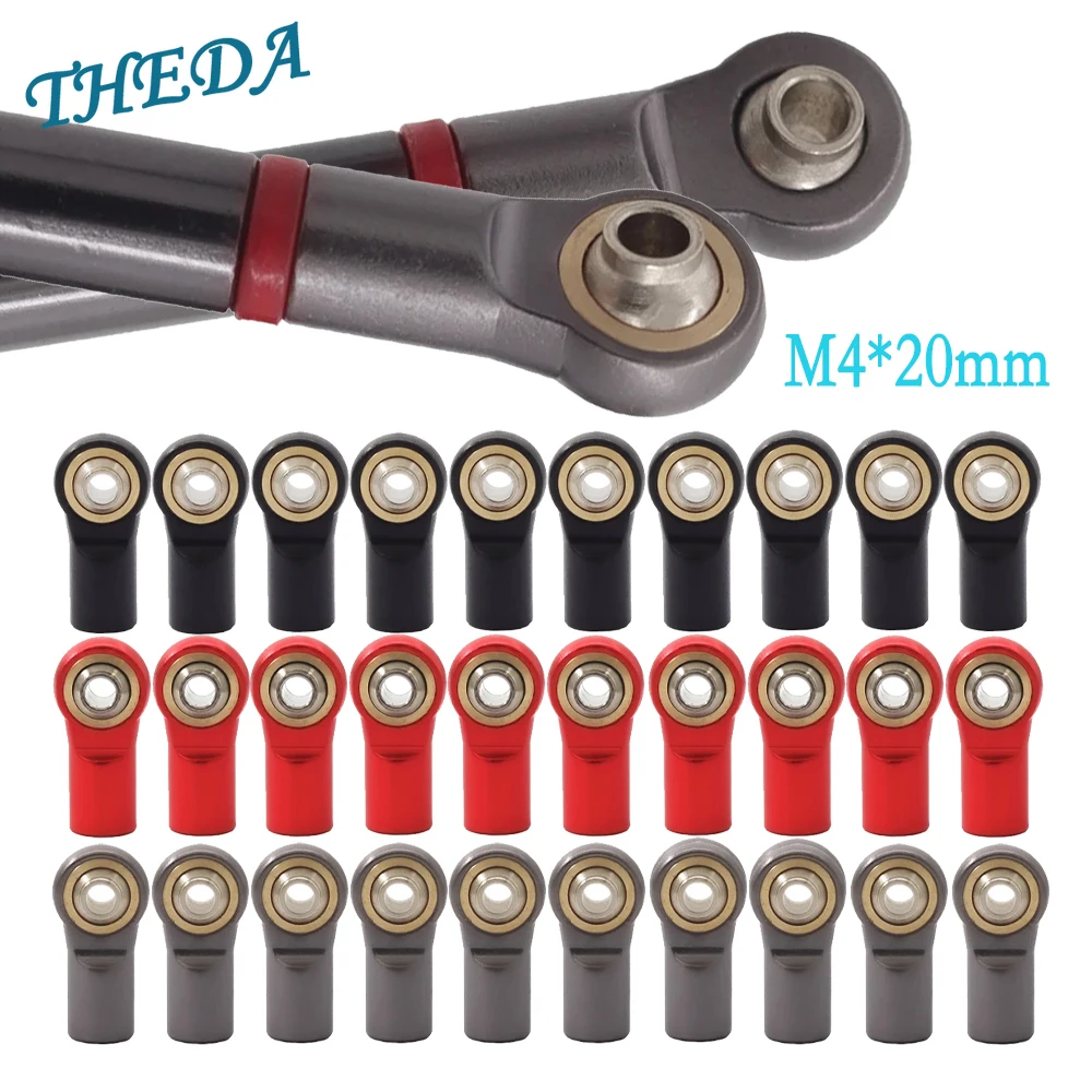 Metal-M4-20MM-Aluminum-Link-Tie-Rod-End-Ball-Joint-for-1-10-RC-Car ...
