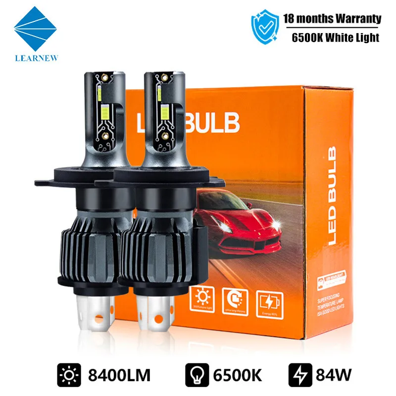 LEARNEW-H4-LED-Headlight-H7-LED-Lights-For-Car-Headlamps-8400LM-84W ...