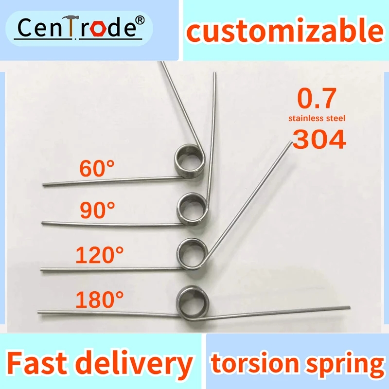 0-7-Wire-Diameter-Stainless-Steel-Torsion-Spring-Hairpin-Torsion-Spring ...