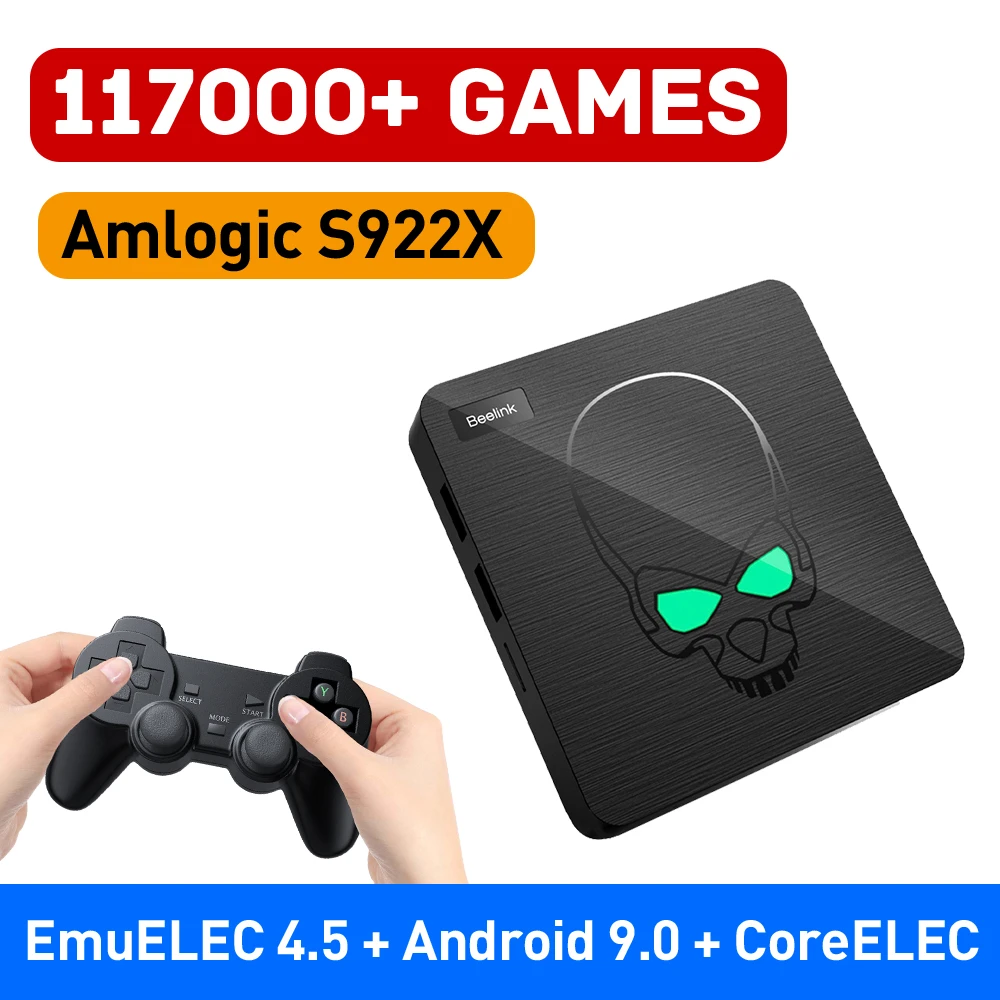 Super Console X King 4K Ultra HD GameBox With Android & 110000 Retro ...