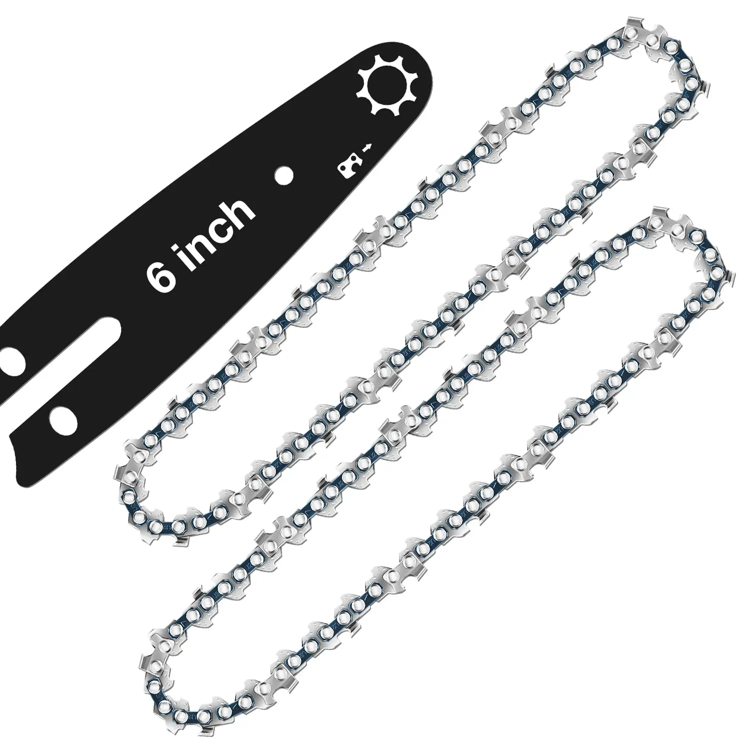 4 6 8inch chain and guide for Mini Electric Chainsaws Garden Power