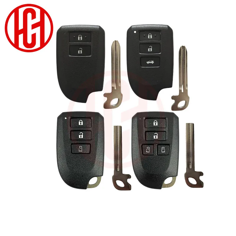 2/3/4 Buttons Smart Remote Car Key Shell Case Housing Cover For Toyota ...