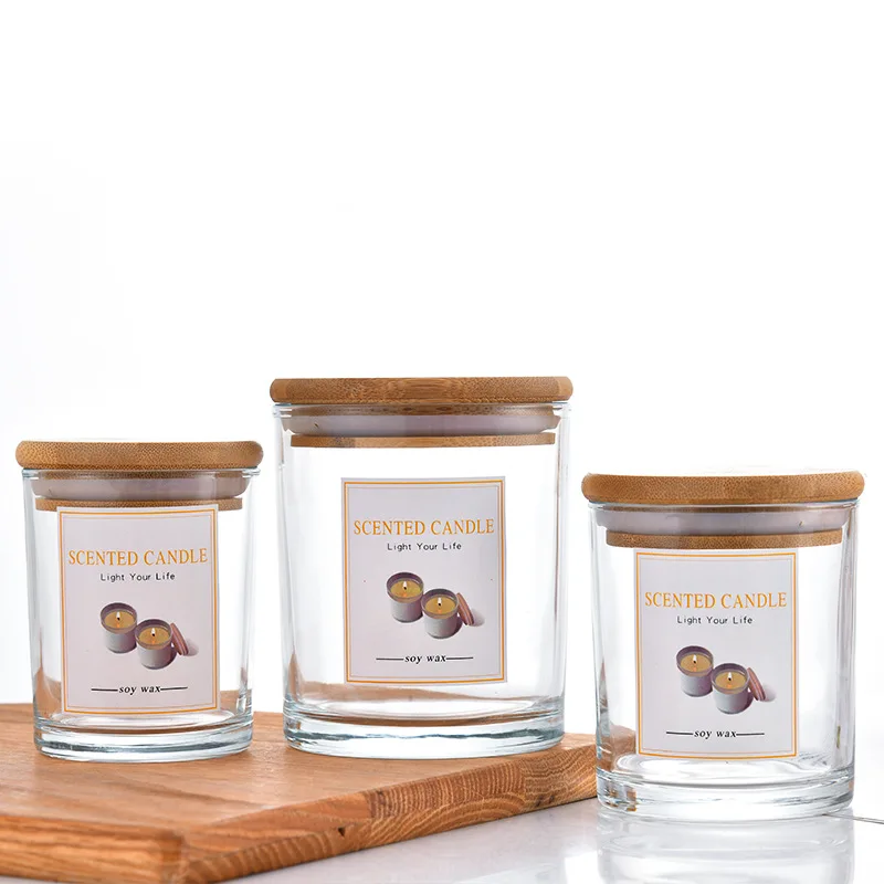Candle-Jar-Glass-Transparent-Aromatherapy-Candle-Jar-with-Lid-Glass ...
