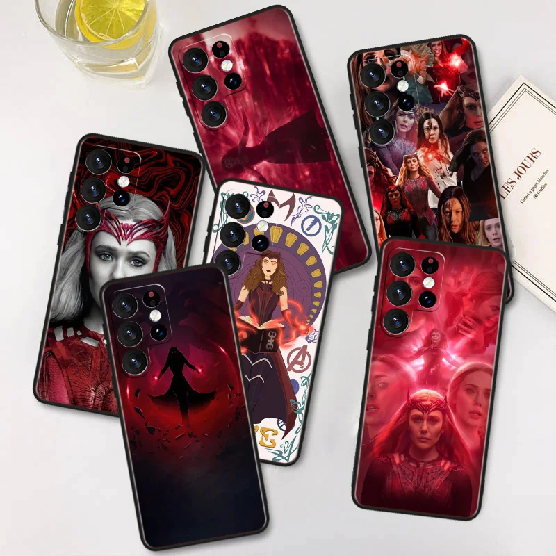 Marvel-Wanda-Django-Maximoff-Phone-Case-For-Samsung-Galaxy-S23-S22-S21 ...