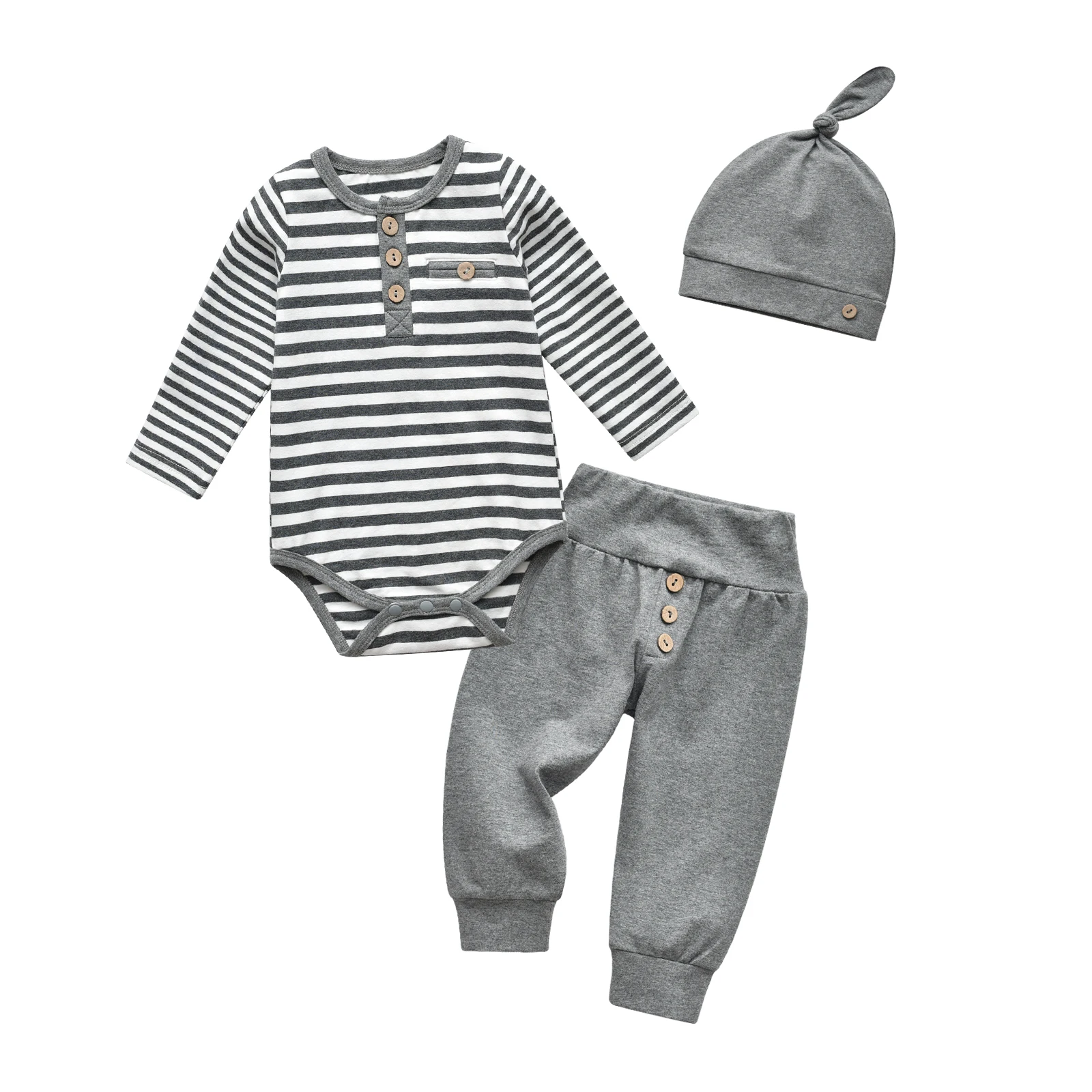Fashion-Newborn-infant-Baby-Boy-Long-Sleeve-Clothes-Set-New-Striped ...