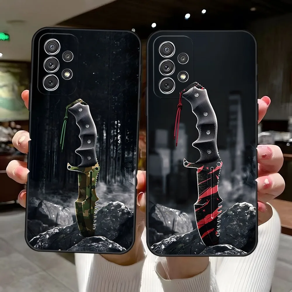 Camouflage-Army-Knife-Phone-Case-for-Samsung-S23-Ultra-S22-S20-Fe-S21 ...