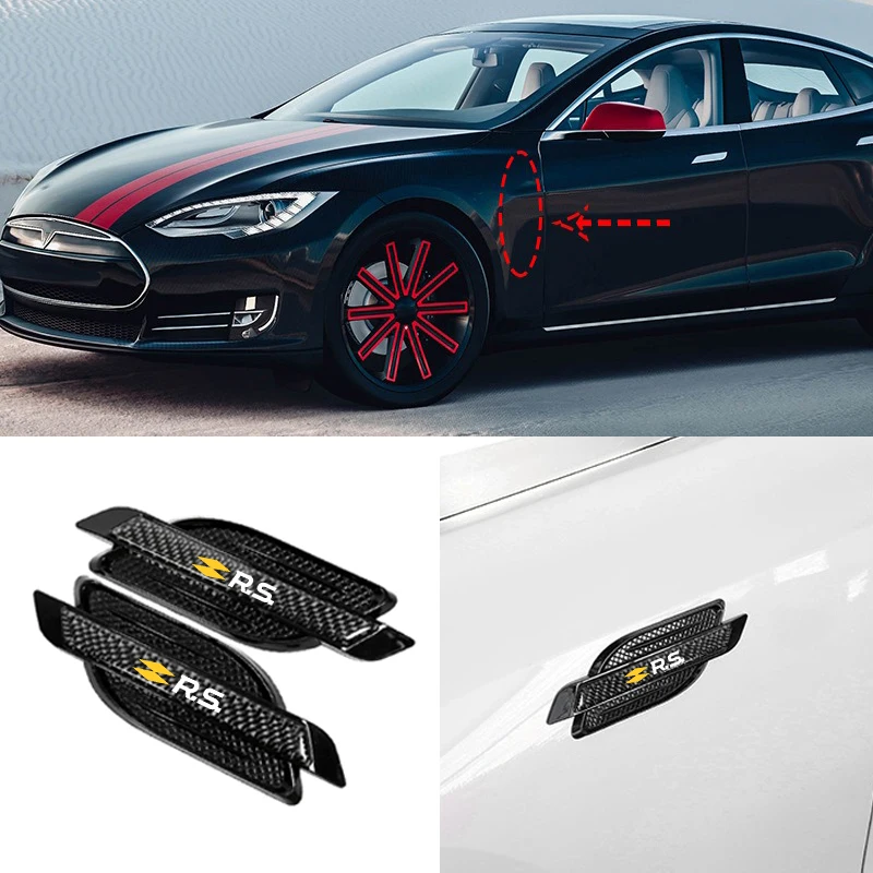 Car-Body-Protective-Sticker-Auto-Fender-Side-Blade-Badge-For-Renault-RS ...