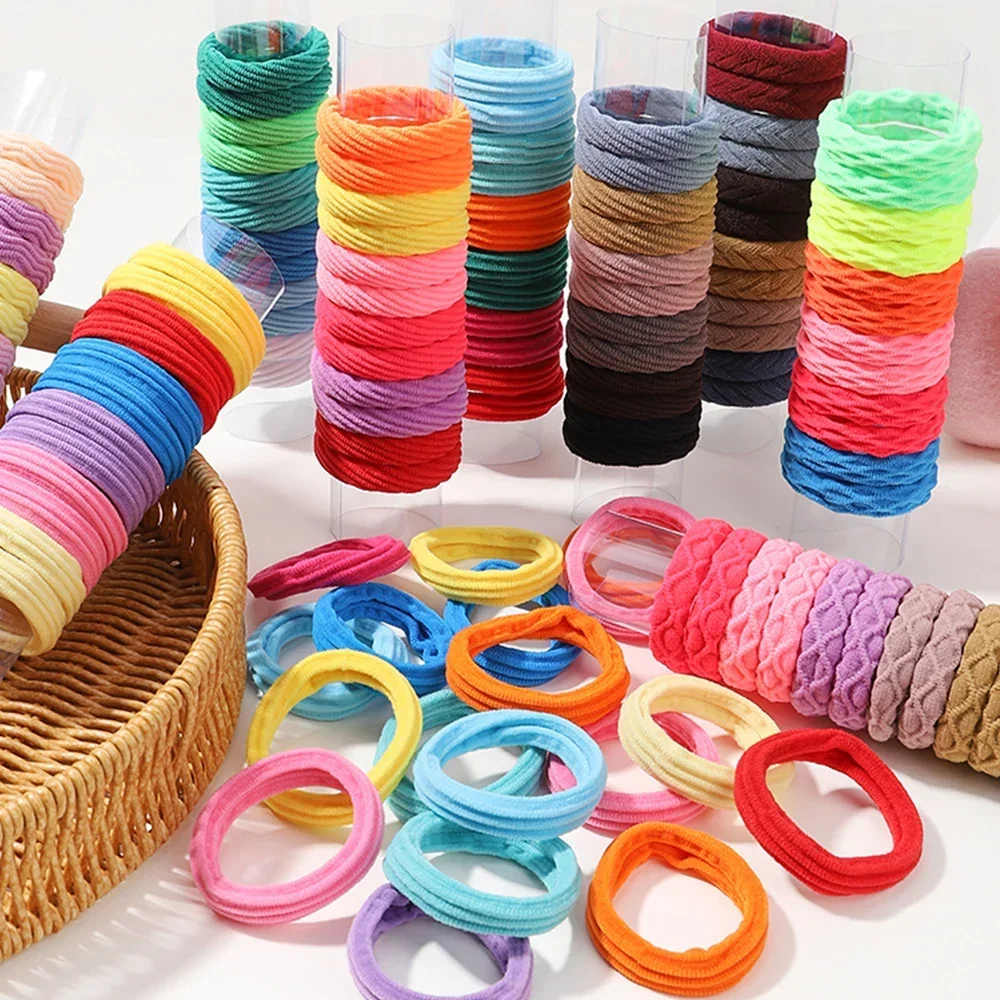 12-18Pcs-Lot-Fashion-Hair-Band-High-Elasticity-Rubber-Band-for-Women ...