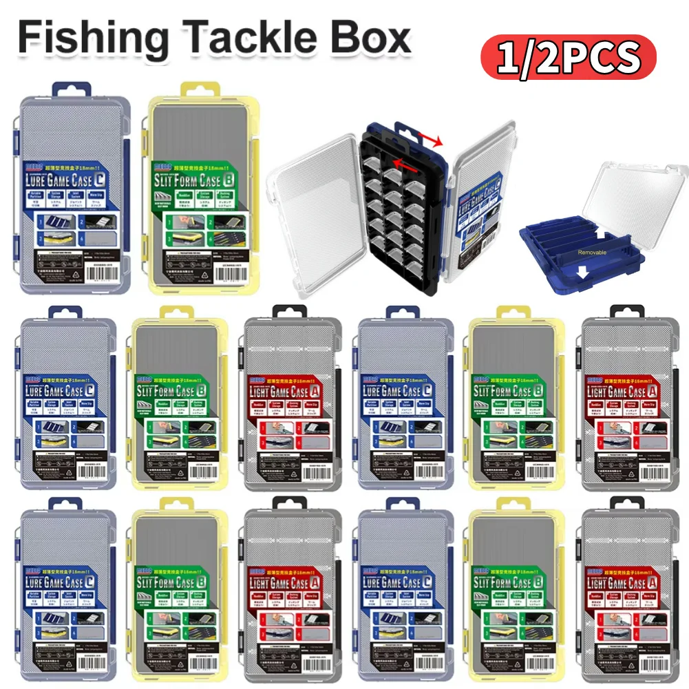 Universal Fishing Tackle Storage Case Waterproof Fishing Tackle Boxes ...