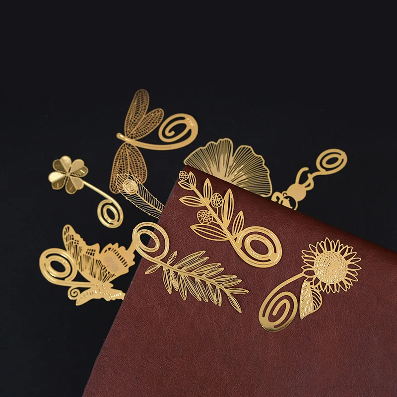 Exquisite-Cute-Mini-Animal-and-Plant-Metal-Bookmark-for-Book-Holder ...