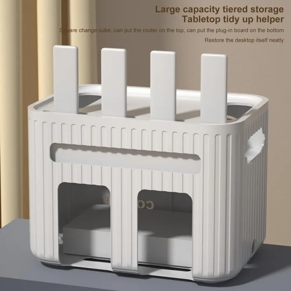 Router Storage Box Plastic Network Cable Sorting Box Wear resistant ...