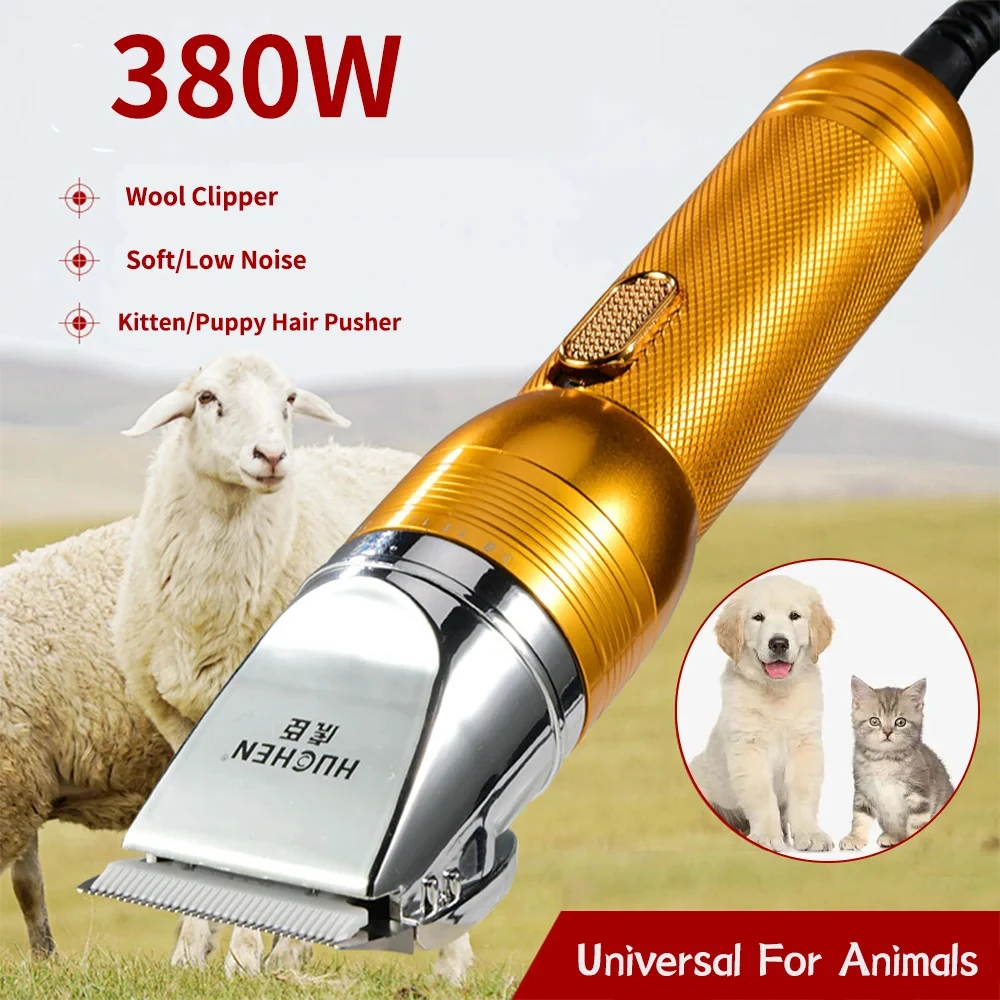 380W-Cashmere-Goat-Shearer-12V-Cordless-Household-Pet-Cat-Dog-Rabbit ...