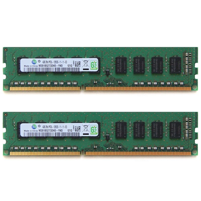 Memoria RAM DDR3 4GB 1600MHz 1600 1333MHz 워크 스테이션 메모리 1.35V / 1.5V ECC ...