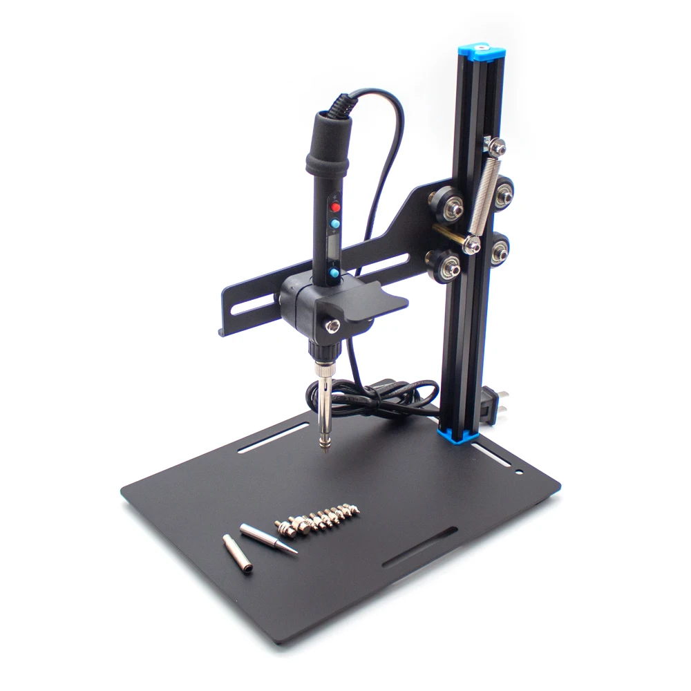 220V-Vertical-Heat-Set-Insert-Hand-Tool-Pressing-Machine-Hot-Melt-Brass ...