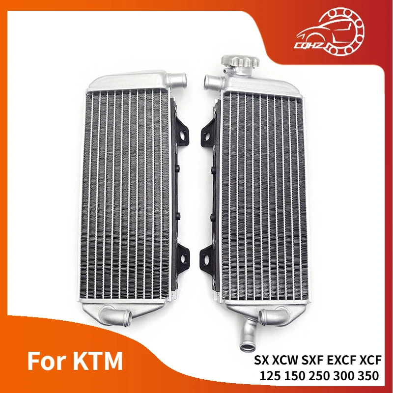 Motorcycle Performance Aluminum Radiator Water Tank Cooling For KTM SX ...