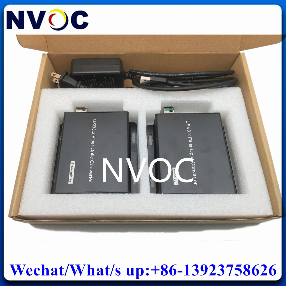 4Ports-USB-3-0-to-Fiber-Extender-300M-4-port-USB3-0-OpticTransceiver ...