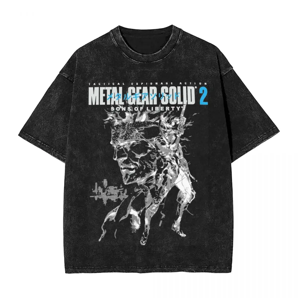 Metal Gear Solid 3 Snake Eater T Shirt Summer Game Y2K T Shirts 2024 ...