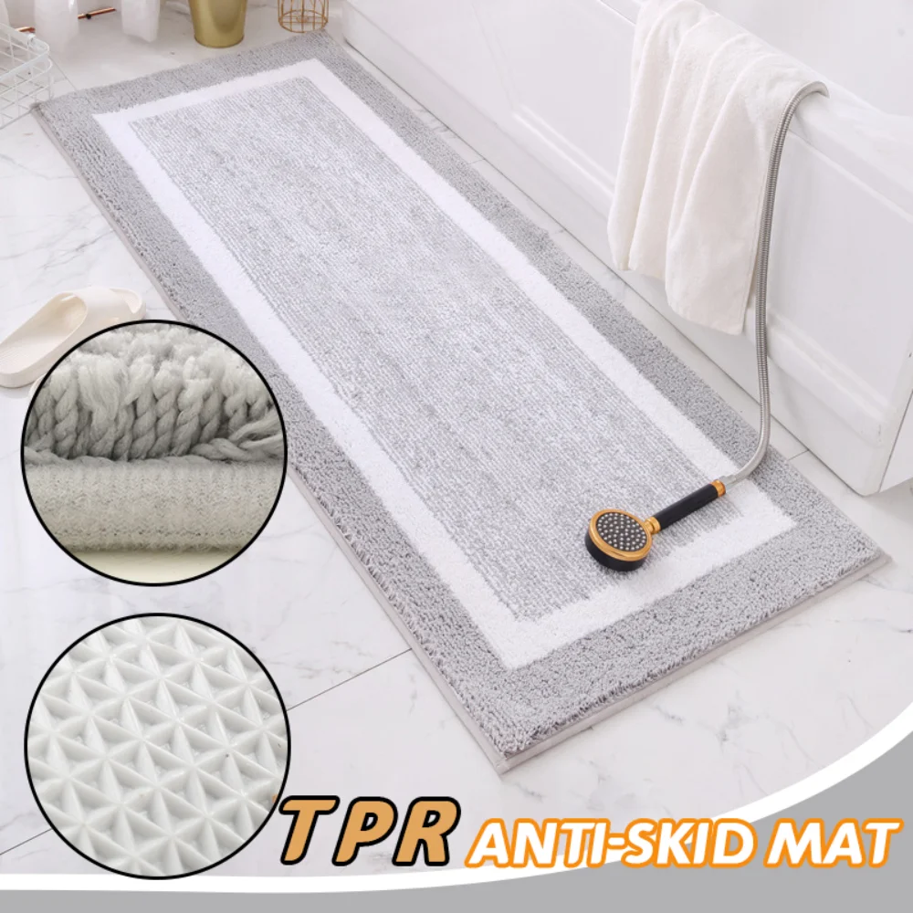 Snowflake-Fleece-Non-slip-Bathroom-Bath-Mat-Coral-Fleece-Non-slip ...