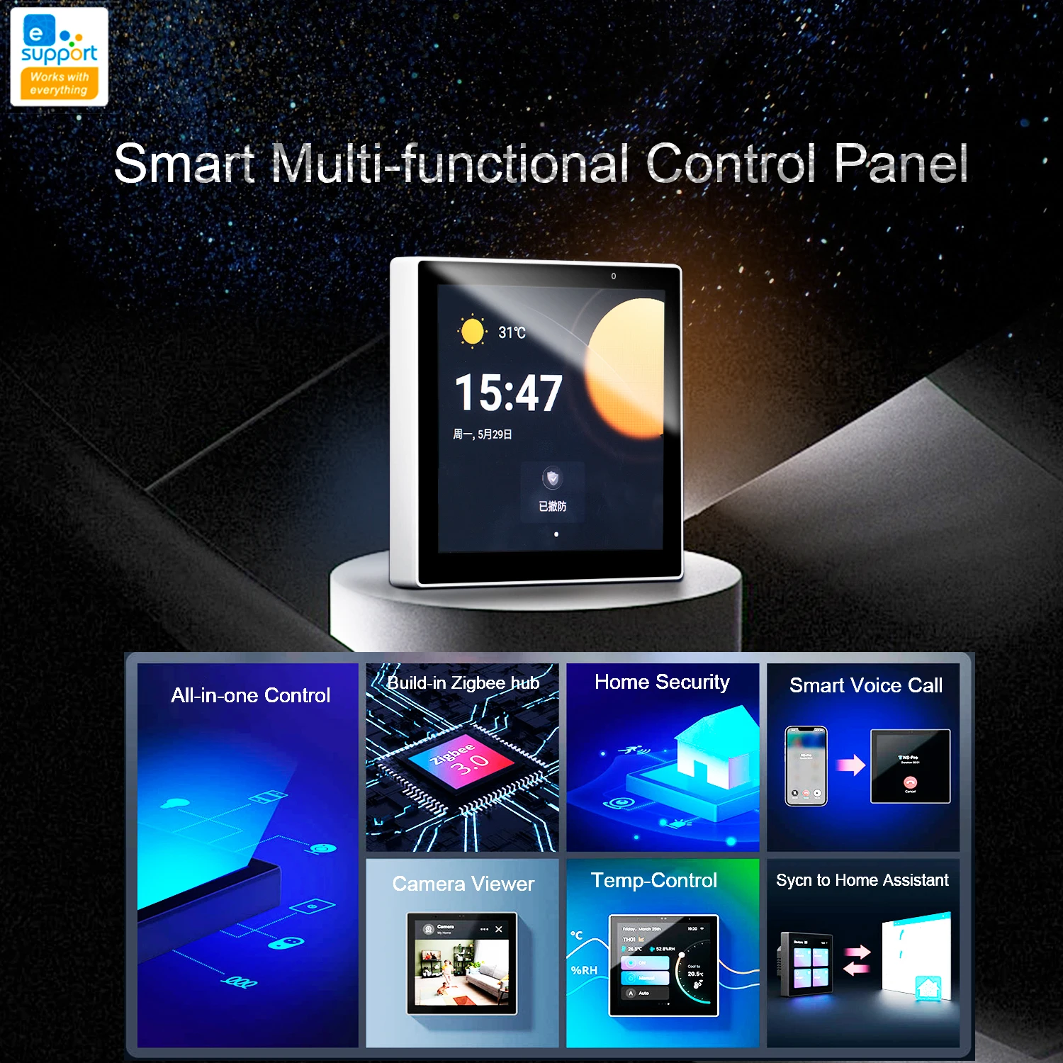 CKPanel-Pro-Smart-Home-Control-Panel-Smart-Scene-Wall-Switch-Smart-Home ...