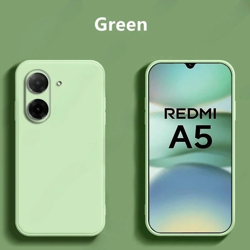 Original Liquid Silicone Phone Case For Redmi A5 4G A4 A3 A3Pro 14C 4G ...