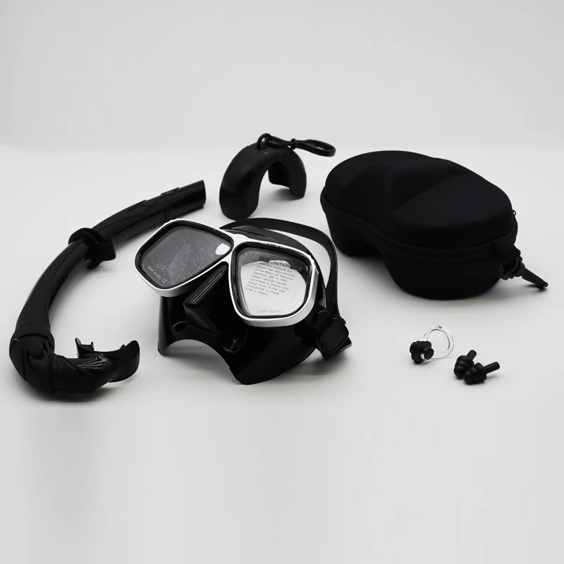 JUNHAINS-Free-Diving-Mask-Low-Capacity-Aluminum-Alloy-Glasses-Frame-Wet ...