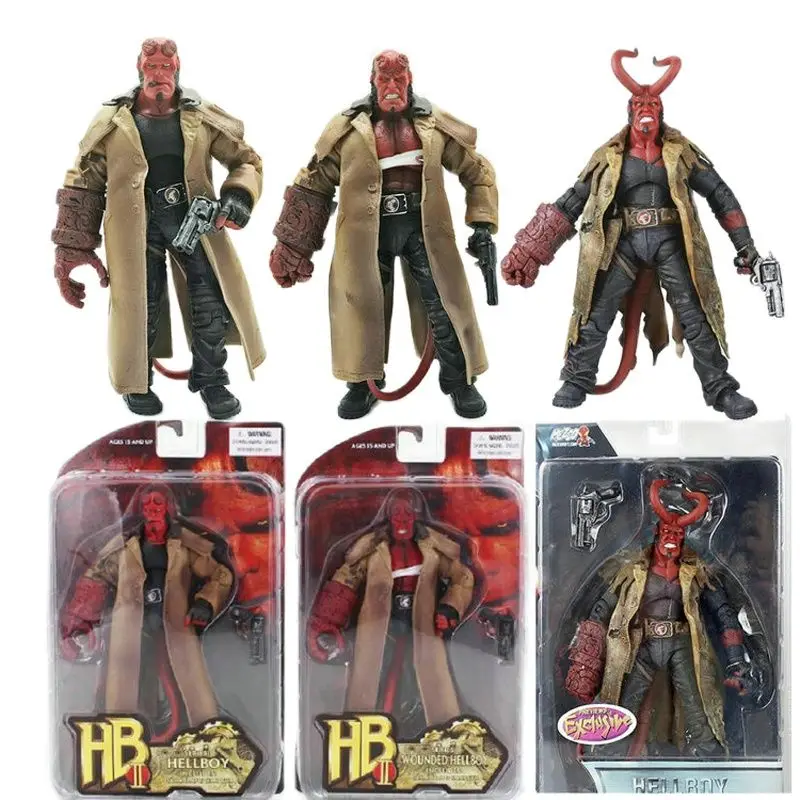 Hellboy Action Figure Mezco | Collectible Super Hero Toys | Cloth ...