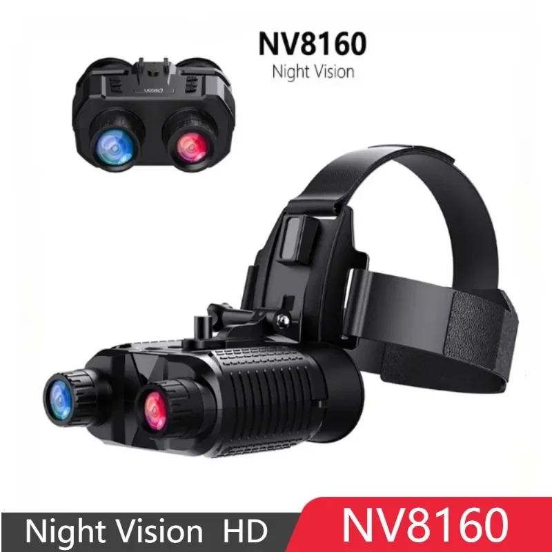 NV8160-Head-Mounted-Infrared-Night-Vision-Binoculars-Telescope-8X-Digital-Zoom-Battery ...