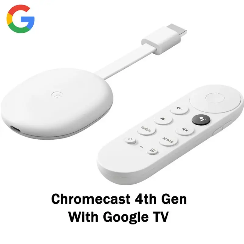 New-Google-Chromecast-4th-With-Google-TV-Ready-Stock-Android-10-HDR10 ...