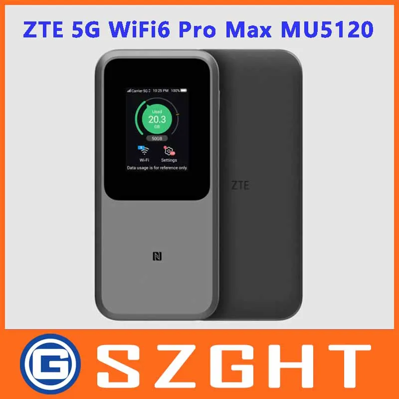 NEW ZTE U50 Pro / MU5120 Portable WiFi 5G Router WIFI6 10000mAh battery 3600Mbps NSA+SA Mobile ...