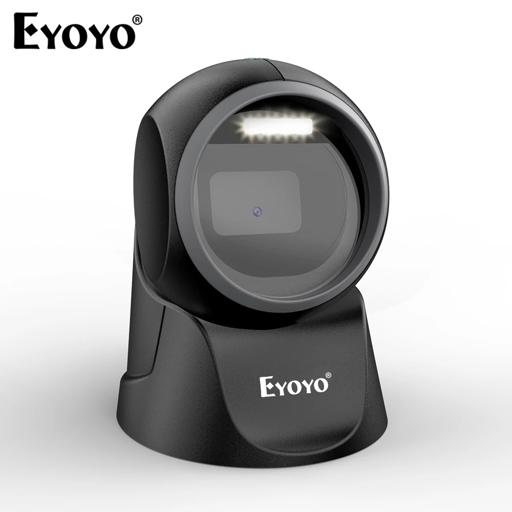 Eyoyo 1D 2D Desktop Barcode Scanner With Automatic Sensing Scanning ...
