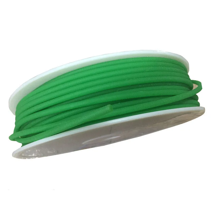 1M/5M Polyurethane Belt PU round Belt with green belt 3/4/5/6mm ...