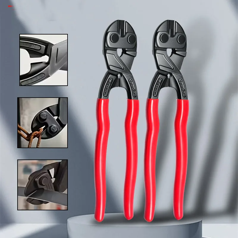 8/10inch High Leverage Bolt Cutter Wire Cutter Pliers Wire and Cable ...