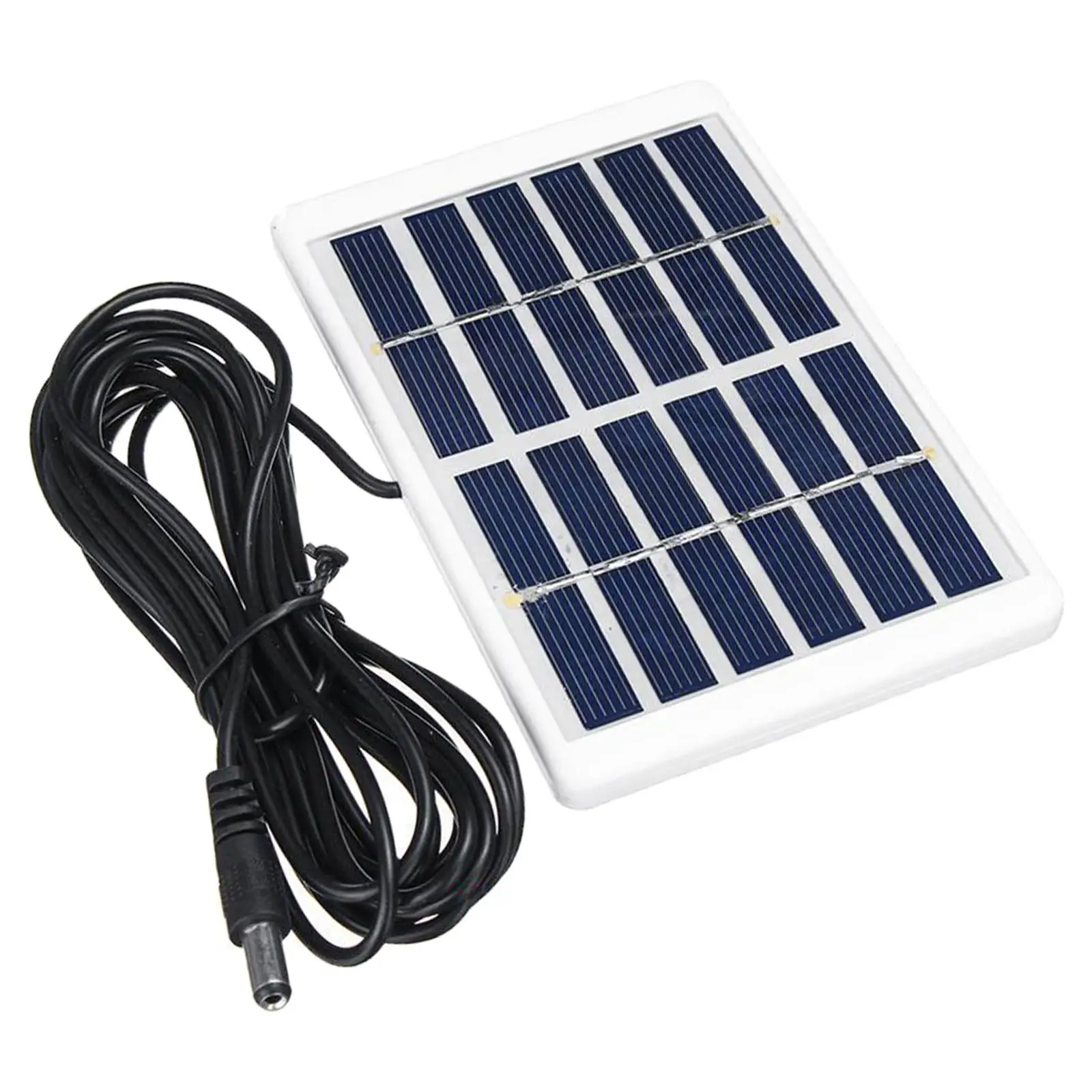 Mini-Small-Solar-Panel-Module-with-3-Meters-Wire-DC-Plug-DIY-Cell ...