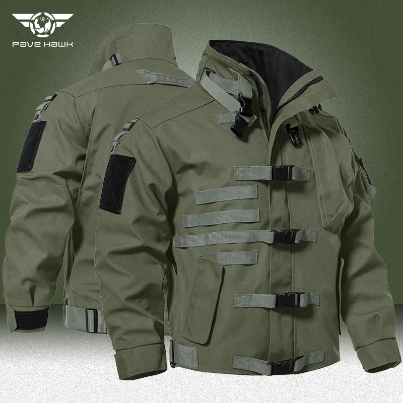 Waterproof-Tactical-Jacket-Men-Quality-Military-Multi-pocket-Wear ...