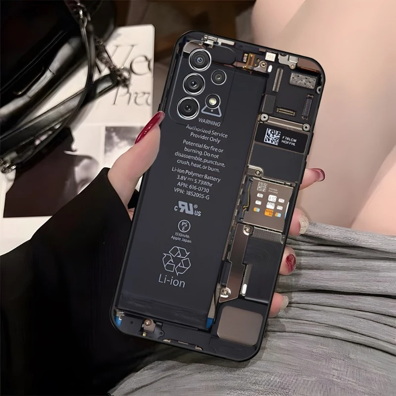 Inside Motherboard Circuit Board Phone Case For Samsung Note 32 4g 30 ...