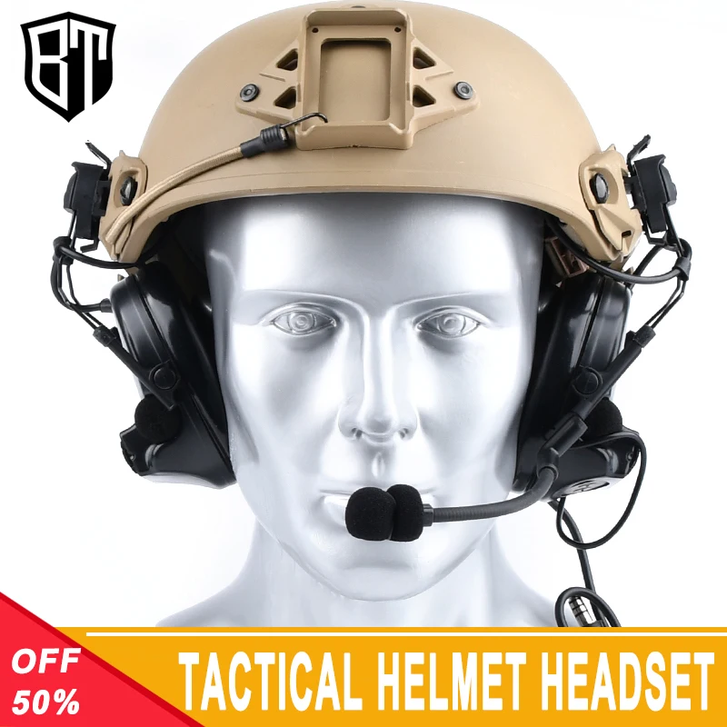 WADSN Tactical Comta II Outdoor Hunt Communication Headset Airsoft ...