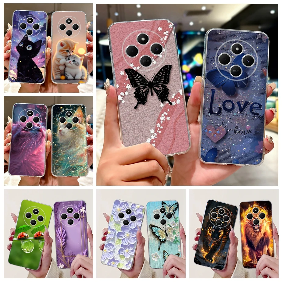 Luxury Butterfly Painted Silicone Phone Case - Soft Protective Cover ...